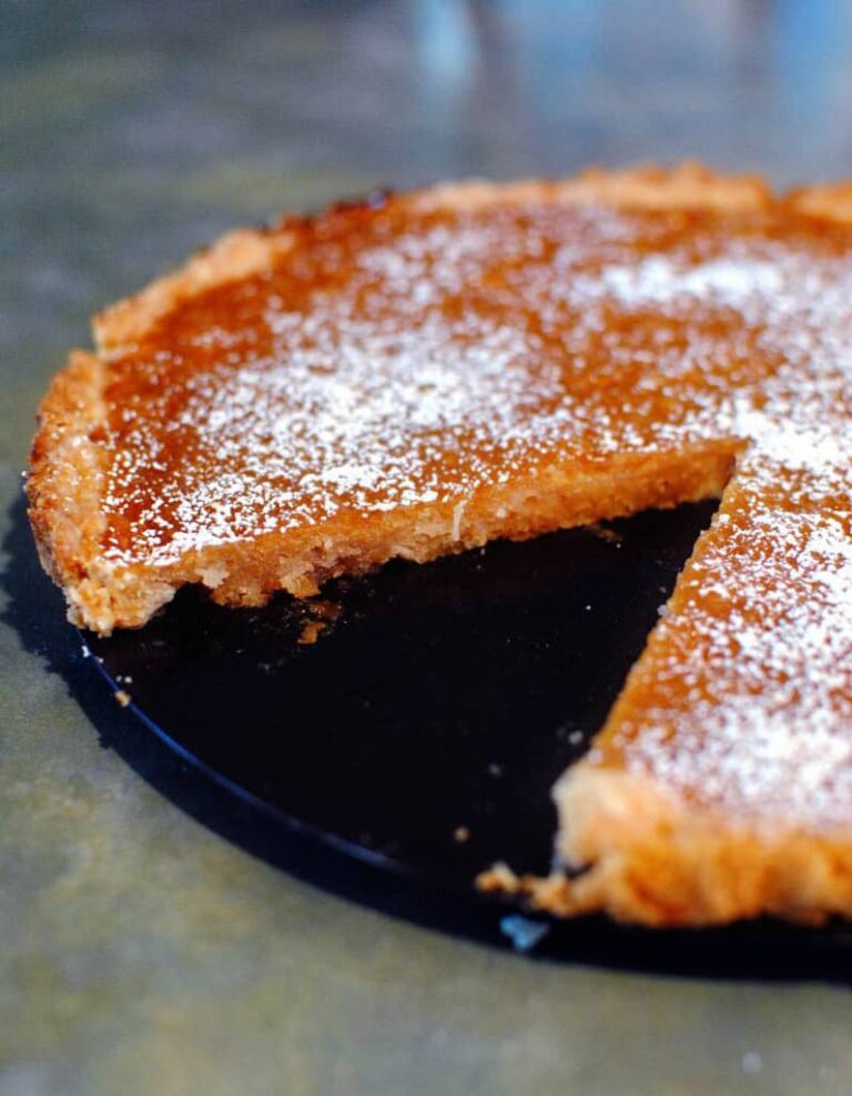 Apple Cider and Maple Cream Tart - Pass The Sushi