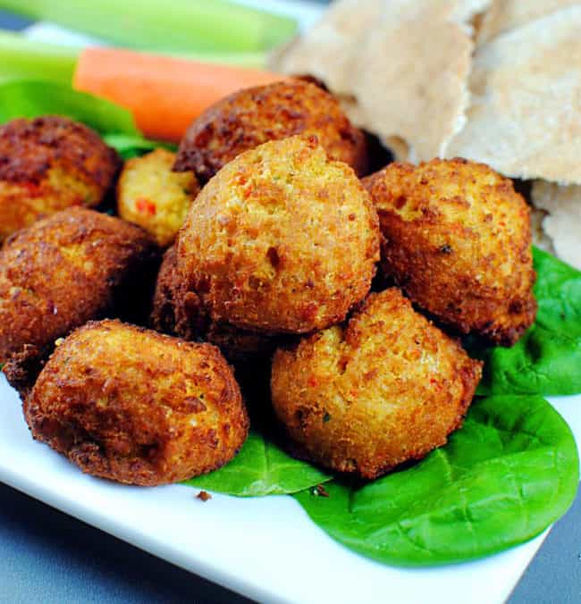 Pan-Fried Falafel - Pass The Sushi