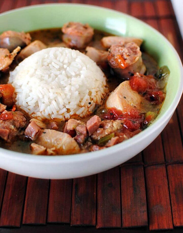 Meaty Louisiana Gumbo Recipe - Pass The Sushi