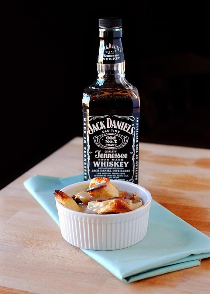 Creole Bread Pudding with Bourbon Whiskey Sauce