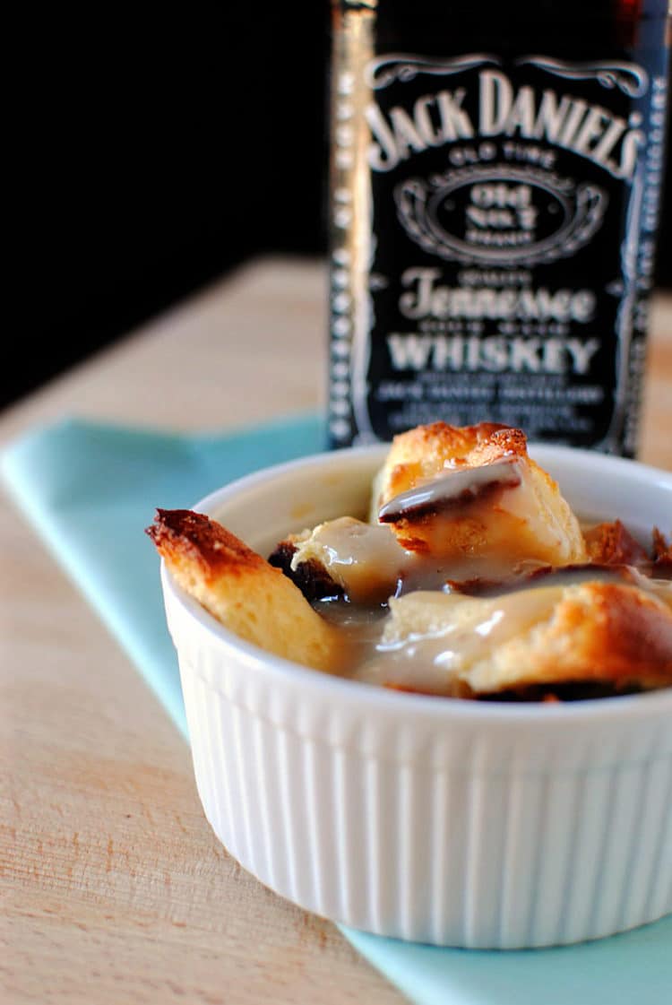 Creole Bread Pudding with Bourbon Whiskey Sauce