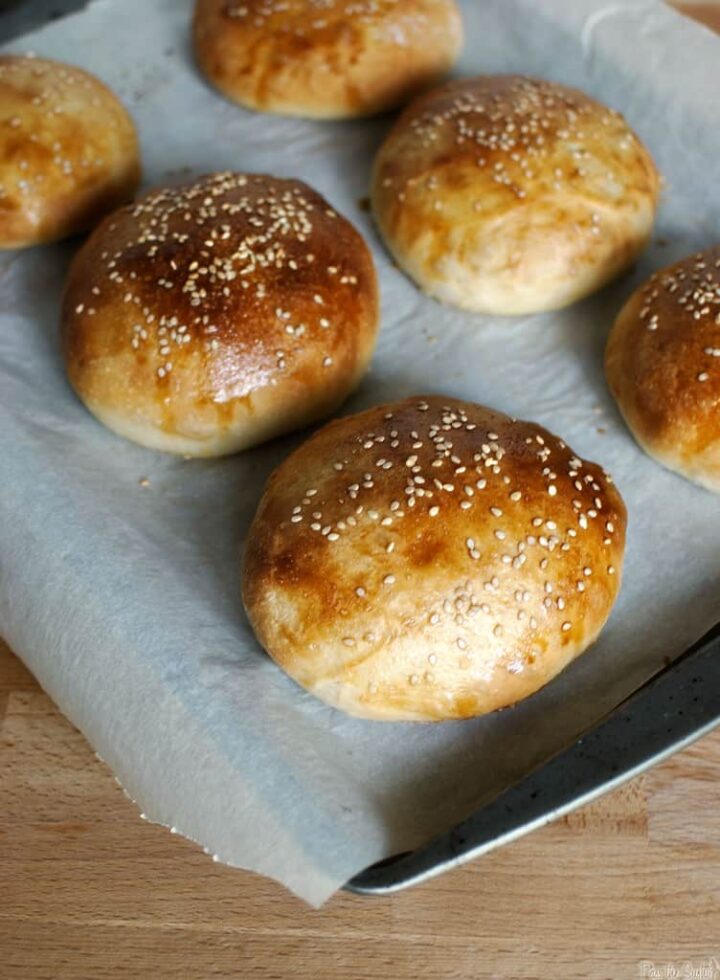 Homemade Light Brioche Buns {Bun Baking} - Pass The Sushi