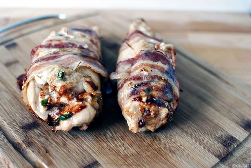 Barbecue Stuffed Chicken Salad {Quick Dinner Fixins} - Pass The Sushi