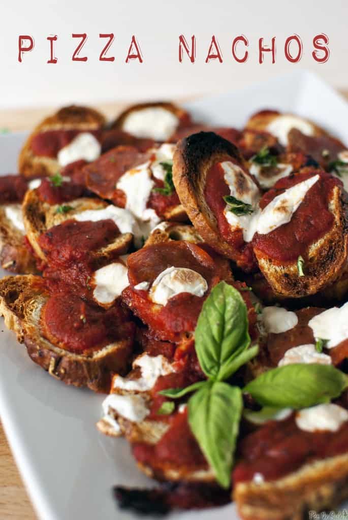 Super Bowl Food: Pizza Nachos - Pass The Sushi