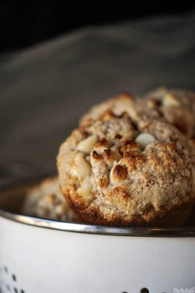 White Chocolate Macadamia Nut Muffins - Pass The Sushi