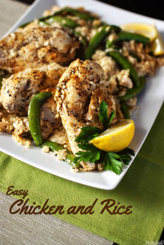 Spring Gardens and Easy Chicken and Rice - Pass The Sushi