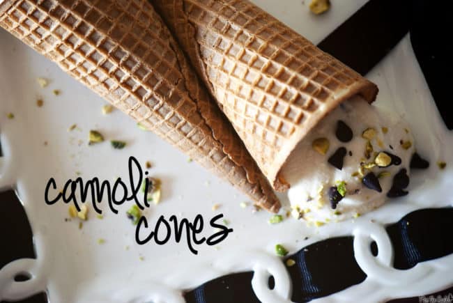 Cannoli Cones - Pass The Sushi