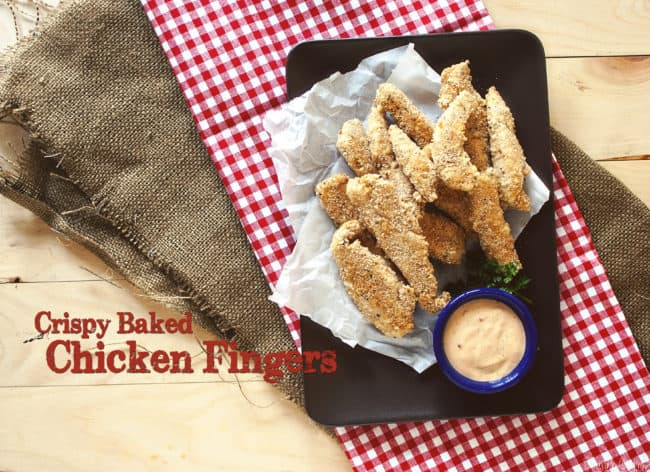 Crispy Baked Chicken Fingers For Two - Pass The Sushi