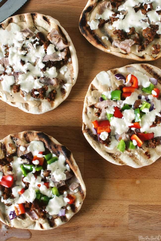 Farm Country Grilled Pizza | Kita Roberts PassTheSushi.com