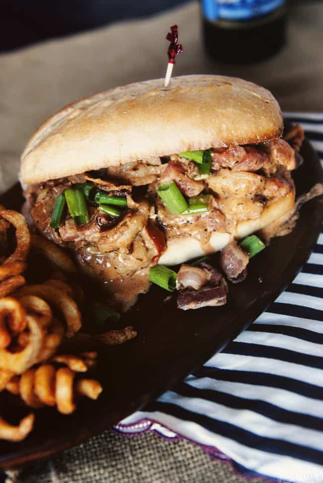 Guy Fieri's Snake Bite Sandwich | Kita Roberts PassTheSushi.com