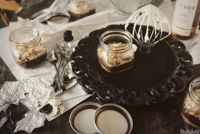 Chocolate Whiskey Pudding Recipe | Kita Robets PassTheSushi.com