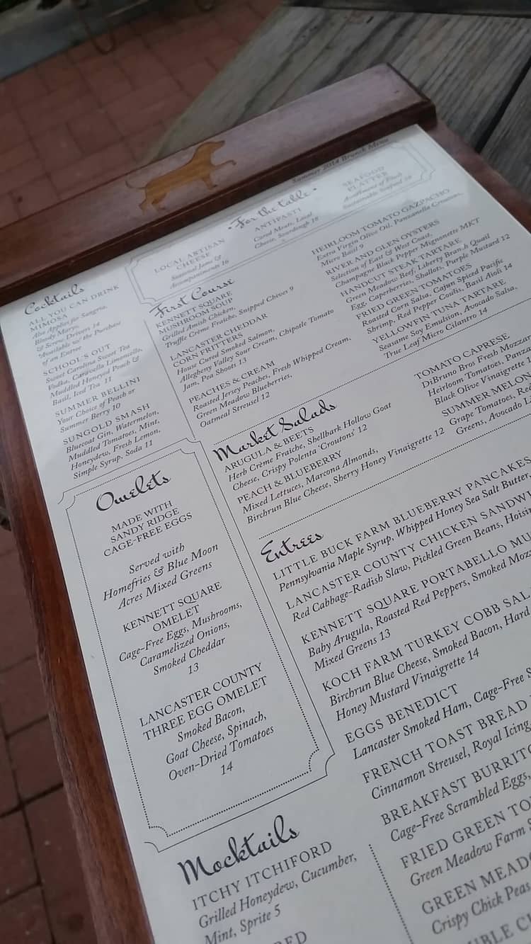 Review: White Dog Cafe, Wayne PA - Pass The Sushi