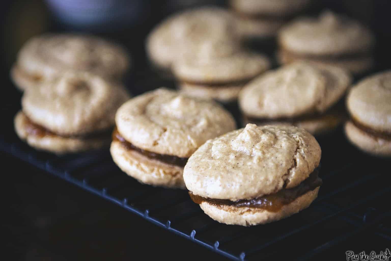 Pumpkin Spice Macaroons - Pass The Sushi