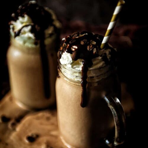 Spiked Mexican Chocolate Milkshake | Kita Roberts PassTheSushi.com
