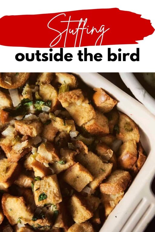 Stuffing Outside the Bird (aka Dressing) - Pass The Sushi