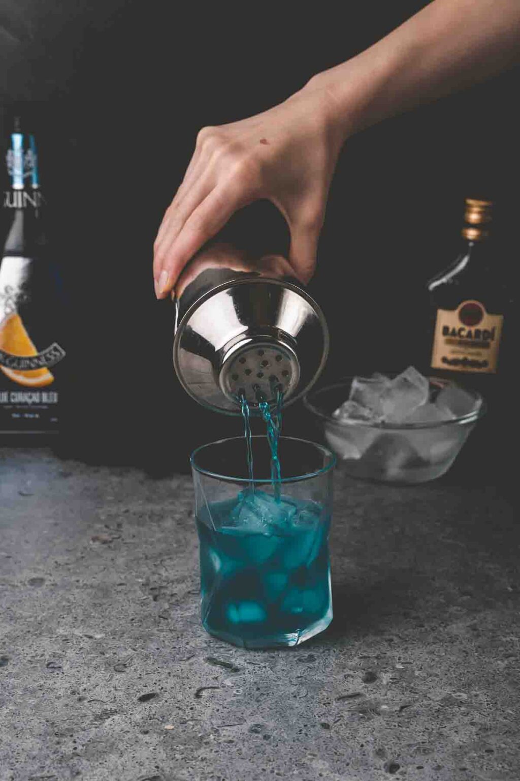 Easy Blue Whale Cocktail Recipe | Kita Roberts PassTheSushi.com