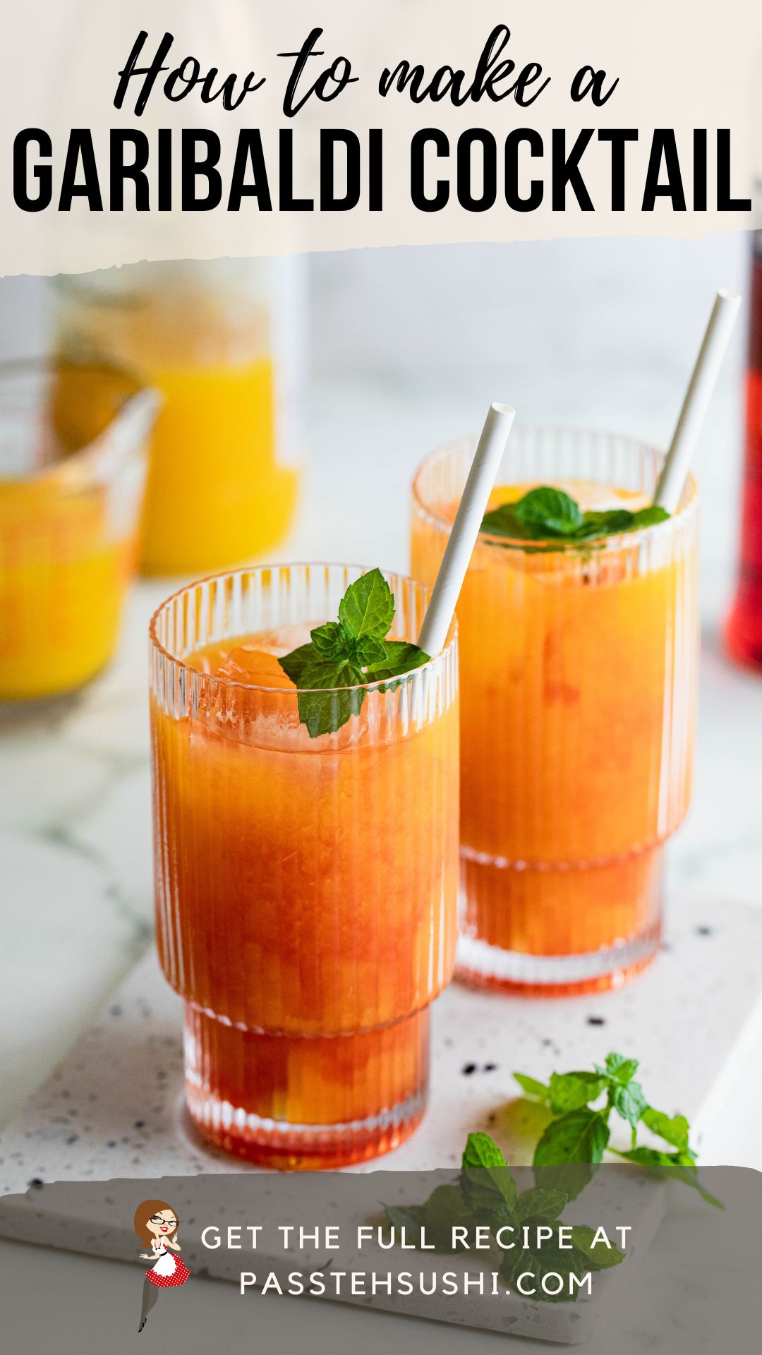 Garibaldi Cocktail - Pass The Sushi