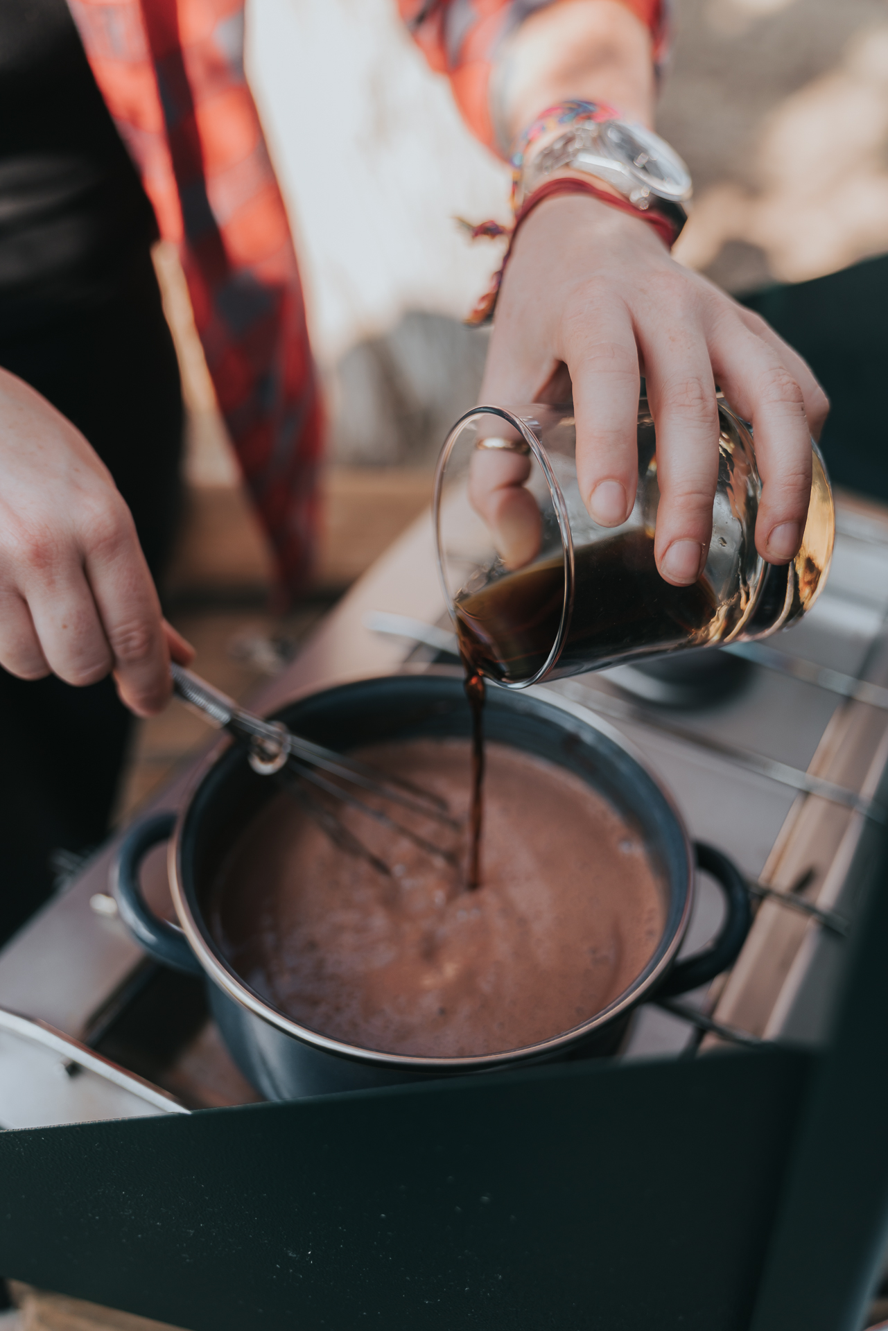 Boozy Hot Chocolate - Pass The Sushi