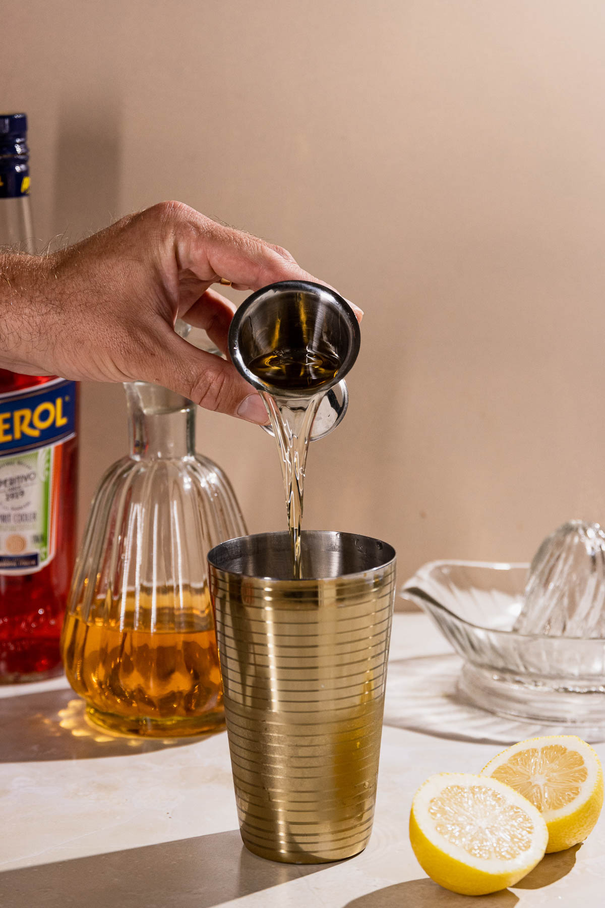 Paper Plane Cocktail | Libation Chronicles